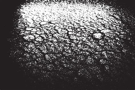 Monochrome Abstract Noise Small Particles Of Debris And Dust