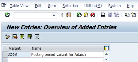 How To Create Posting Period Variants SAP PPV SAP Tutorials