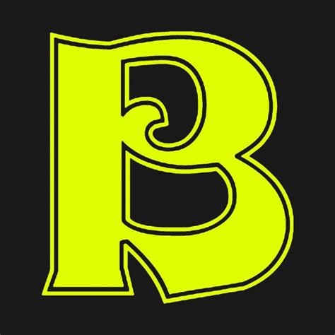 Mi Pi The Letter B Chartreuse Yellow Hex Color Dfff00 By Mi Pi Hex