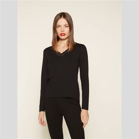 Camiseta Pico ESCORPION Puntilla NEGRO Calzados Nekane