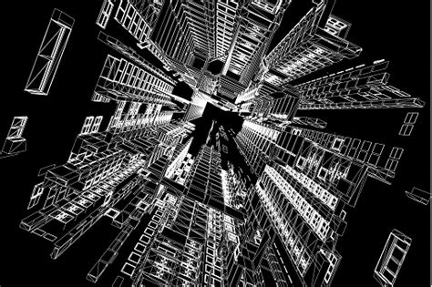 Big Data Visualization Background 3d Big Data Connection Background