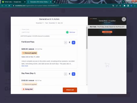 Eventbrite Promo Codes And Black Friday 2024 Deals 99 Off