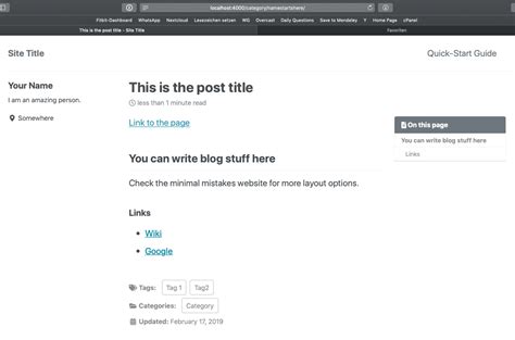 Blog Setup With Jekyll Lukas Jansen