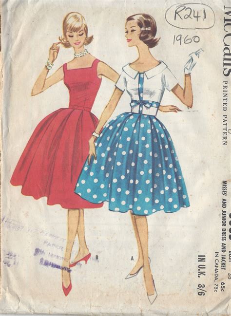 1960s Dress Patterns Suitable For A Variety Of Occasions