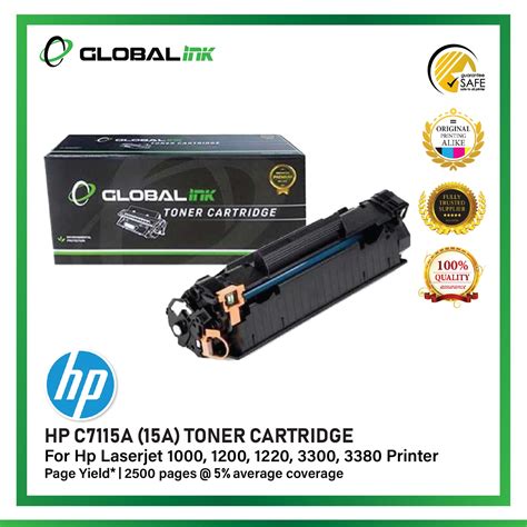 HP C7115A (15A) COMPATIBLE TONER – Global Group