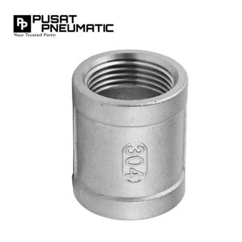 Sock Drat Socket Drat Banded Stainless Steel 304 Pusat Pneumatic