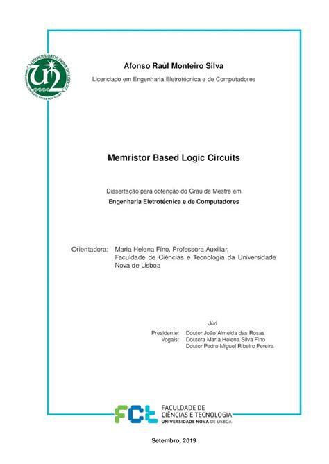 Pdf Memristor Based Logic Circuits Run Página Principalmemristor Based Logic Circuits