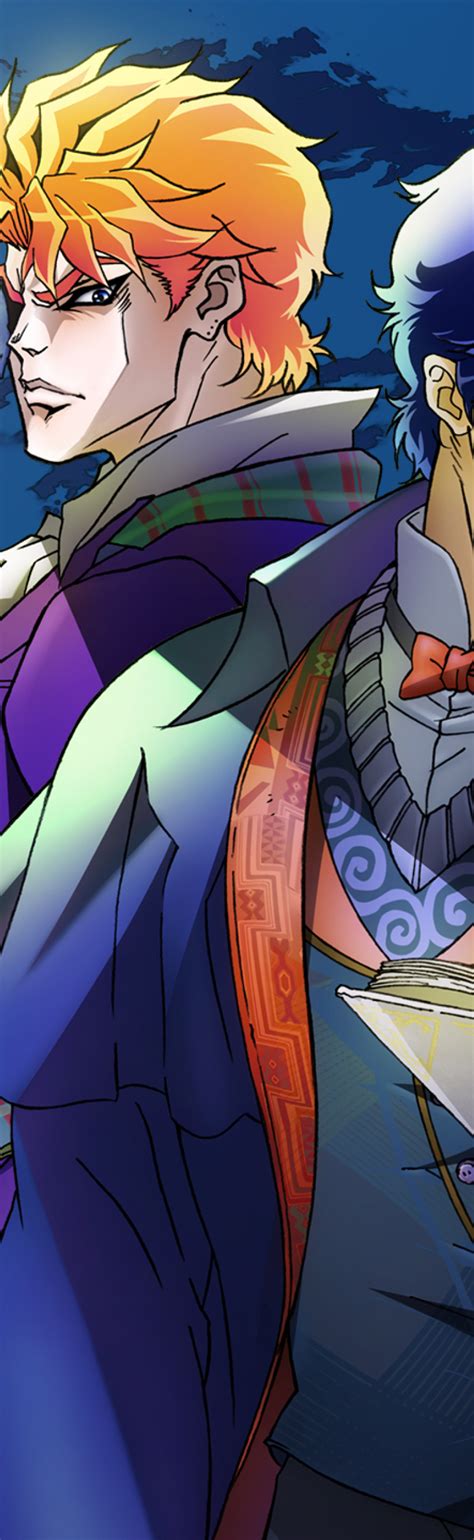 800x2600 Resolution Dio Brando And Jonathan Joestar Jojos Bizarre