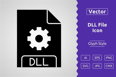 Dll File Format Icon Graphic By Muhammad Atiq · Creative Fabrica Dll File Format Icon Graphic By Muhammad Atiq · Creative Fabrica