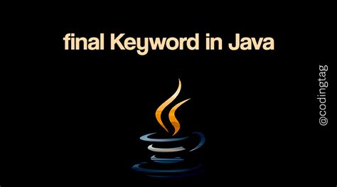 Final Keyword In Java