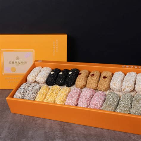 강릉부일한과 소담 명절 수제한과 약과 선물세트 2단