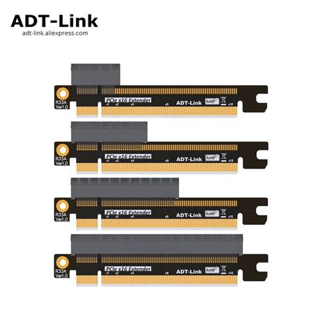 PCI E 3 0 1X 4X 8X 16X Conversion Adapter Graphics Card Height Display Increased Protection Test