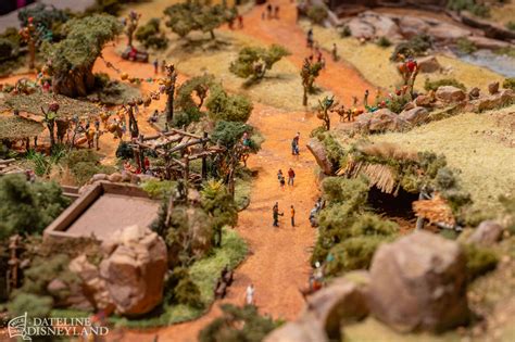 D23 2024 Imagineering Behind The Dreams Disney Adventure World Lion King Land Attraction Model