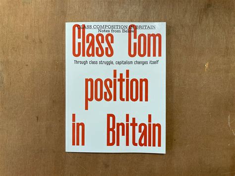 Class Composition In Britain Good Press — Good Books And More