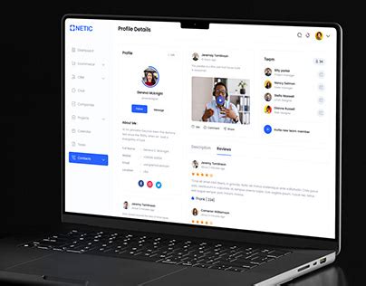 Profile Page Ui Design Projects Photos Videos Logos Illustrations And Branding Behance