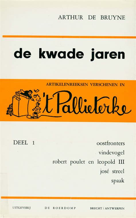 De Roerdomp De Digitale Encyclopedie Van De Vlaamse Beweging