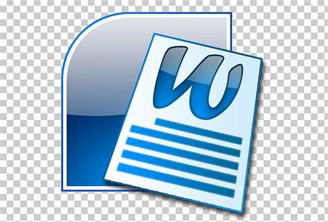 Microsoft Word Microsoft Office 2007 DOCX PNG Clipart Blue Brand