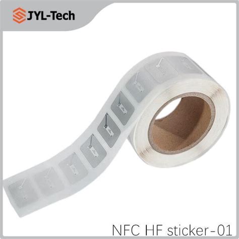 1356mhz Passive Smart Tag Label Sticker Rfid Inlay Nfc Sticker Nfc