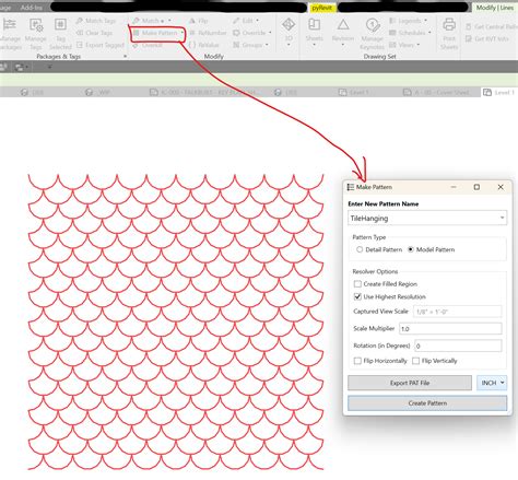 Tile Hanging Surface Pattern Autodesk Community
