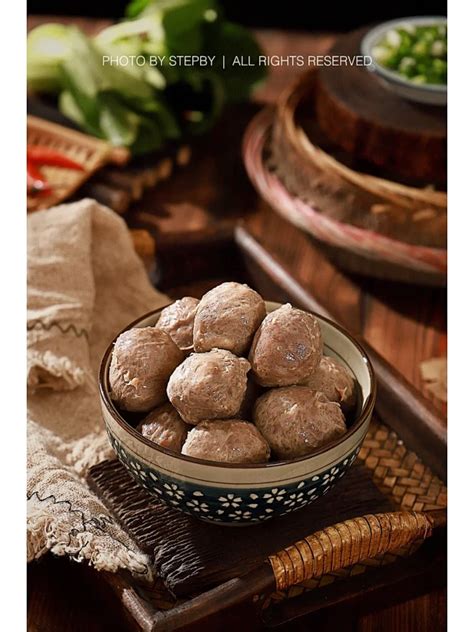 潮汕牛肉丸这么做太好吃了 美食拍摄