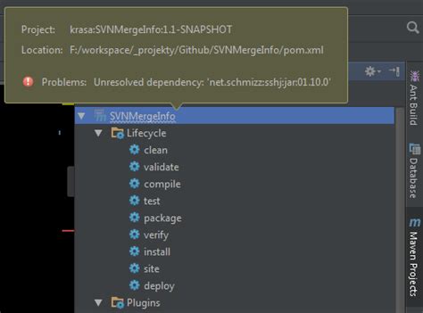 Android Red Squiggly Line In Maven Dependency List In IntelliJ