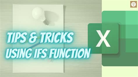 Tips And Tricks Using Ifs Function In Ms Excel Msexcel Ifs