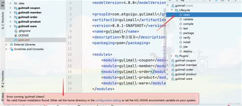 【maven】no Valid Maven Installation Found Either Set The Home Directory