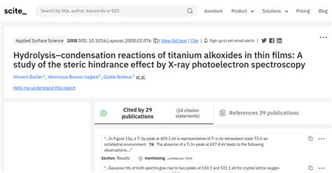 Hydrolysis Condensation Reactions Of Titanium Alkoxides In Thin Films