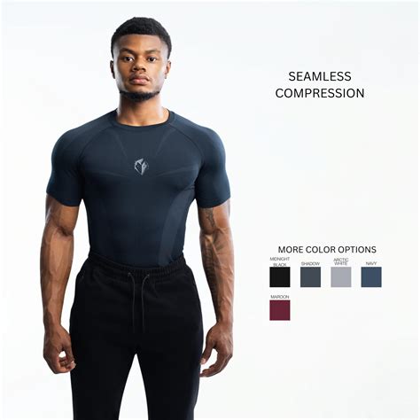 Evo Mens Seamless Compression Shirt Ekkovision Shiznizy