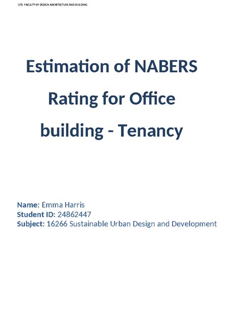 Tutorial Week5 Nabers Rating Uts Faculty Of Design Architecture And