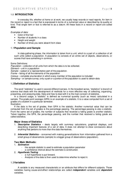 Descriptive Analysis Report Example At Angela Rich Blog