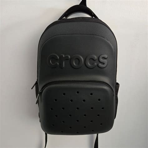 Crocs Black Classic Backpack Mens Fashion Bags Backpacks On Carousell