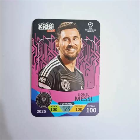 خرید و قیمت کیدسی کارت فوتبالی کیدسی لیونل مسی سری رویال 2025 اصل از