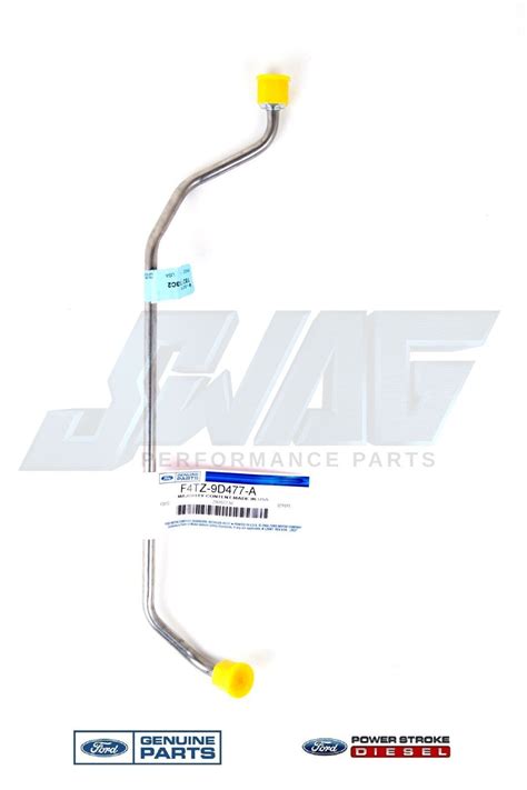 73l Powerstroke Oem Genuine Ford Exhaust Back Pressure Sensor Tube Ebp