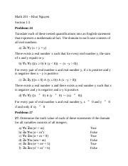 Math Homework Nested Quantifiers Math Khoi Nguyen Section Problems