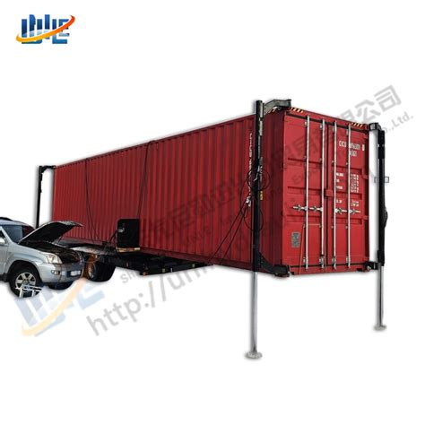 15 Ton Iso Container Unload From Trailer Hydraulic Cylinder Lifting Jacks System Buy Container