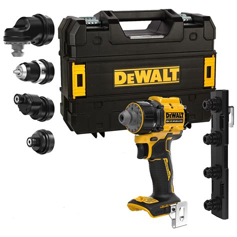 Dewalt Dcd803nt 18v Xr Cordless Brushless Multi Head Drill Driver With Case