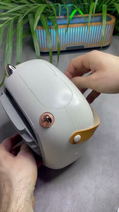 вентилятор мини настольный с увлажнители воздуха от юсб белый - YouTube