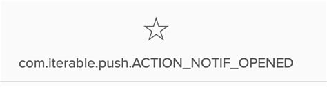 No Possibility To Send The Open Push Notification Event Manually · Issue 436 · Iterable