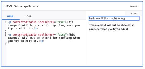 Spellcheck Attribute Example Does Not Work · Issue 19285 · Mdncontent · Github