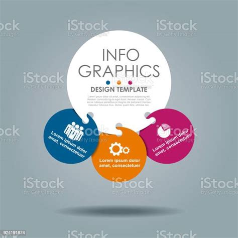 Infographic 템플릿입니다 벡터 일러스트입니다 워크플로 레이아웃 다이어그램 비즈니스 단계 옵션 배너에 사용할 수 있습니다 0명에 대한 스톡 벡터 아트 및 기타 이미지