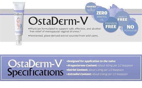 Bezwecken Ostaderm V 2oz Crme Professional Formula For Vaginal