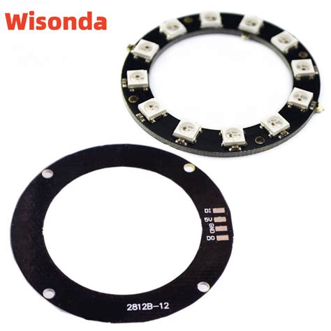 12 Bit Ws2812 5050 Rgb Led Full Color Driver Lantern Round Development Board Shopee Philippines