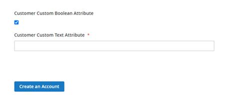 Magento 2 Custom Customer Registration Checkbox And Text Attributes