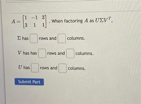 Solved Aleft Egin Array Ccc 1 And 1 And 3 3 And 1 And