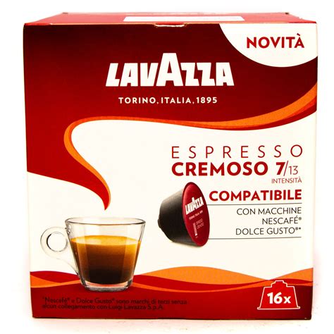 Кафе Лаваца Espresso Cremoso капсули 16 бр