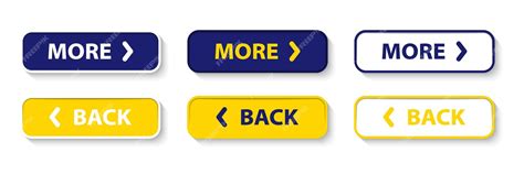 Premium Vector Previous And Next Navigation Buttons Prev Next Web Page Button For Move To The