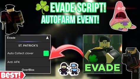 ☘️evade Hack Script Latest🔥 Auto Collect Clover In Server Made By