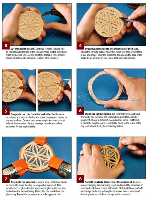 Ornaments Chip Carving Patterns • Woodarchivist