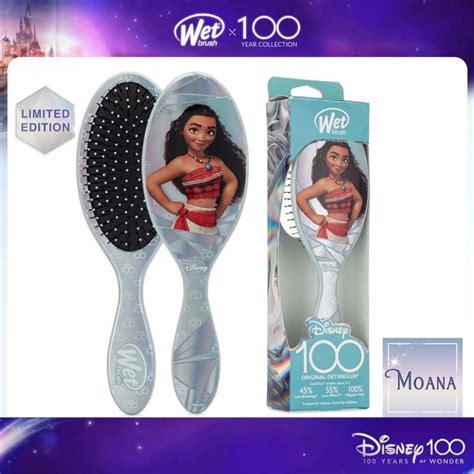 The Wet Brush Disney 100 Years Moana Shopee Singapore
